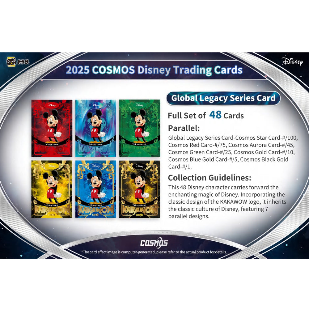 SHOP KAKAWOW 2025 COSMOS Disney Trading Cards – TCGHOBBY
