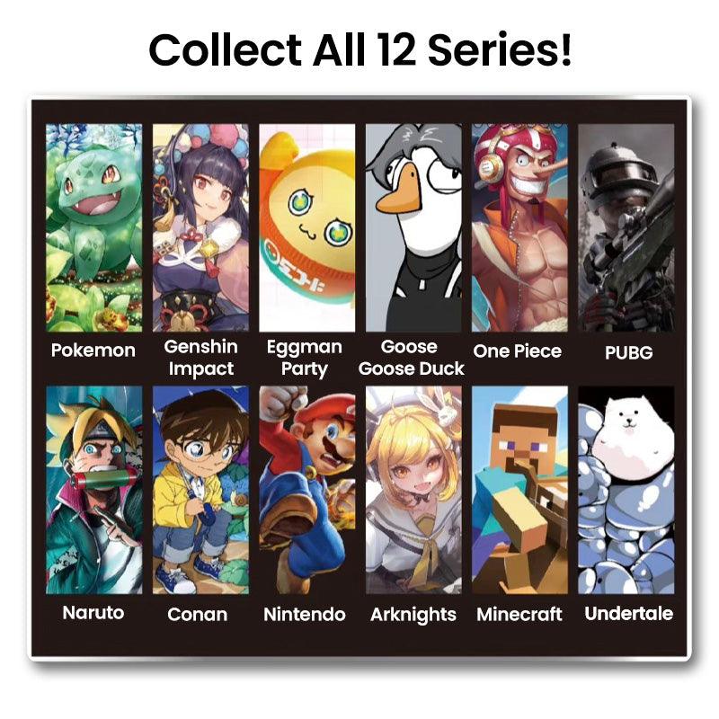 Super Fighting Trading Card Collection Cartoon Characters 12 Style ...